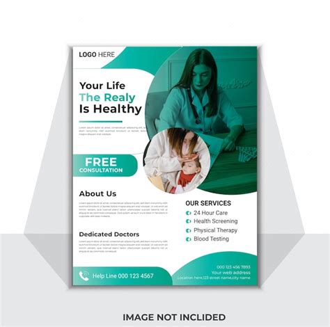 Medical Poster Template Premium Vector