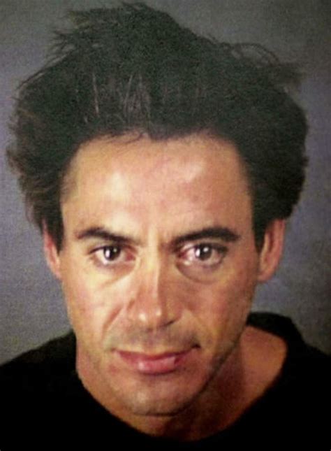 Robert Downey Jr Mugshot 2000 Mug Shots Celebrity Mugshots