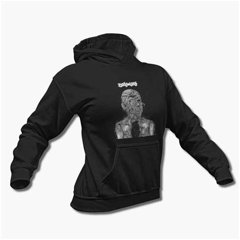 Body Void Band Hoodie Body Void You Will Know The Fear You Forced Upon Us Artwork Black Hooded