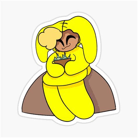 X Bfdi Chibi Gijinka Sticker For Sale By Slugjesters Redbubble