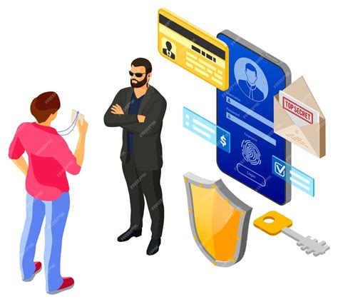 Premium Vector Computer Internet And Personal Data Security