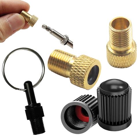 Pitlane Performance® Bike Valve Adapter Set Brass