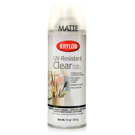 Krylon Uv Resistant Clear Acrylic Coating Matte Or Gloss Craft2u