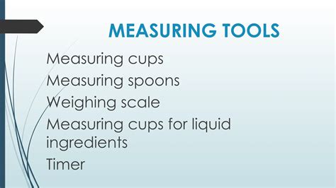 Classification Of Baking Tools And Equipmentpptx