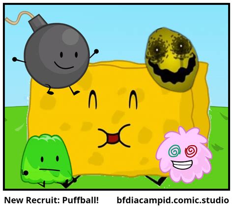 Bfdi Puffball Puffball From Bfdi By Voleynik09 On Deviantart