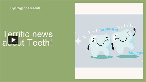 Ppt Terrific News About Teeth Powerpoint Presentation Free To