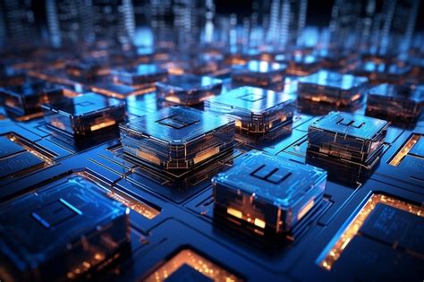 Premium Ai Image Innovation In Computing The Quantum Processor Novel