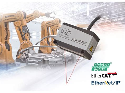 High Performance Laser Sensors With Integrated Ethercat Interface