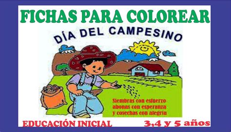 Dia Del Campesino Maestras De Inicial