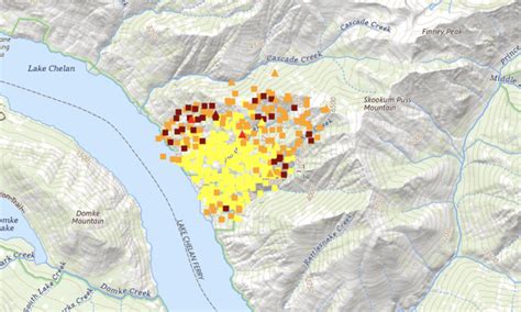 Pioneer Fire Expands To 1172 Acres Off Lake Chelan Columbia Basin