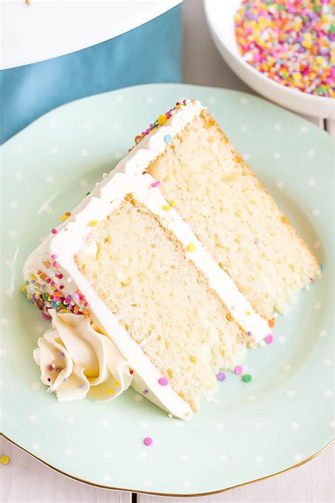 Moist Vanilla Cake