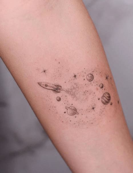 40 Planet Tattoos That Are Out Of This World The Beauty Pursuit