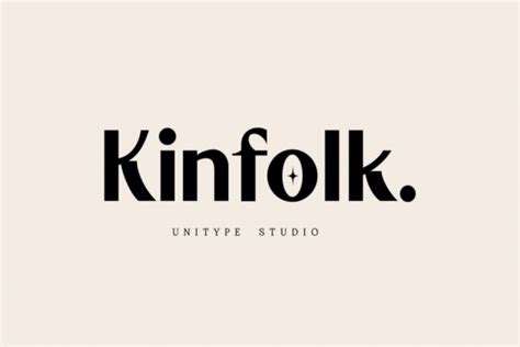 Kinfolk Font Fonts Free Downloads