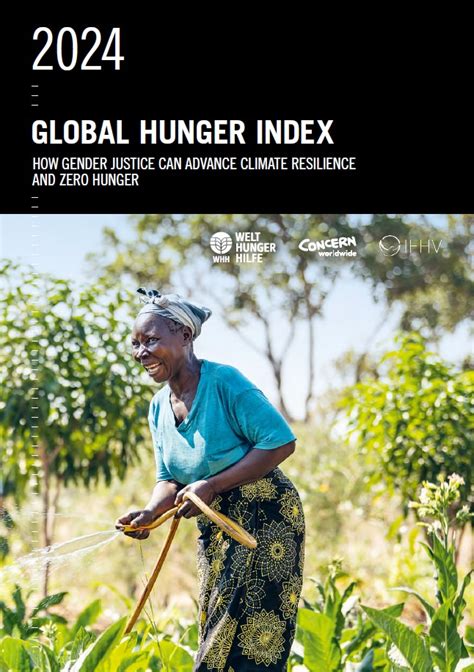 2024 Global Hunger Index How Gender Justice Can Advance Climate