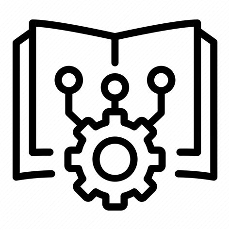 Machine Learning Artificial Intelligence Book Icon Download On