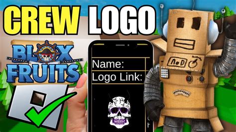 How To Create A Crew Logo In Blox Fruits Mobile Iphone And Android