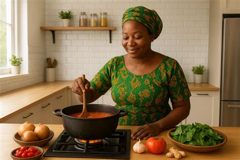 Efo Riro With Turmeric And Ginger Yoruba Spinach Stew Recipe