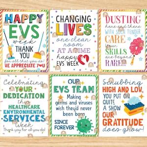 Evs Week Sign Printable National Healthcare Environmental Services