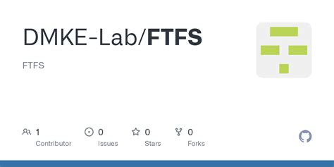 Github Dmke Labftfs Ftfs