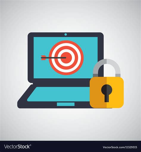 Business Strategy Technology Password Protection Vector Image