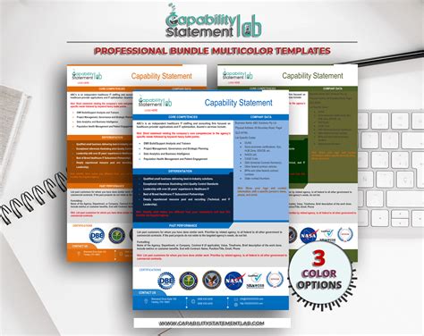 Consultancy Capability Statement Template Capability Statement Lab
