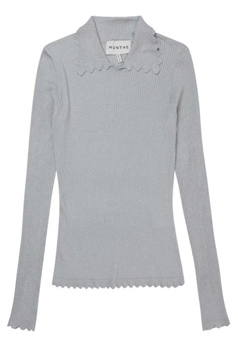 Munthe Else Top Silver Garmentory