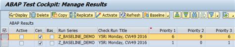 Remote Code Analysis In Atc Working With Baselin Sap Community