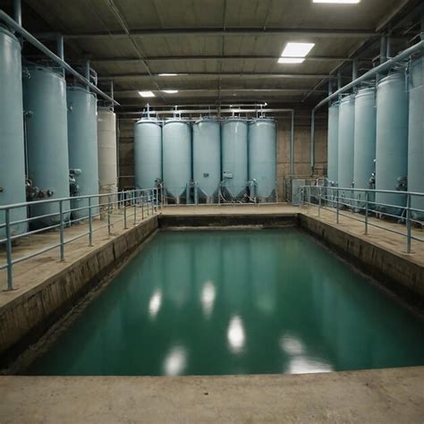 Big Plastic Container At Warehouse Used For Accumulation Premium Ai