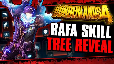 Borderlands 4 Full Rafa Skill Tree Revealed Over 100 New Skills