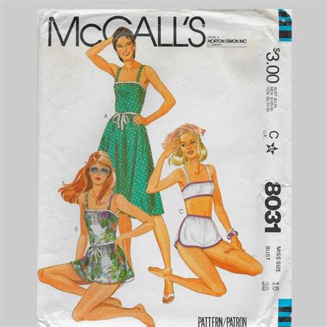 Sewing Swimsuit Pattern Etsy