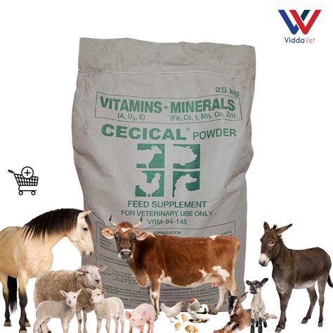 25 Kls Cecical Powder Feed Premix For Animals Feed Supplement