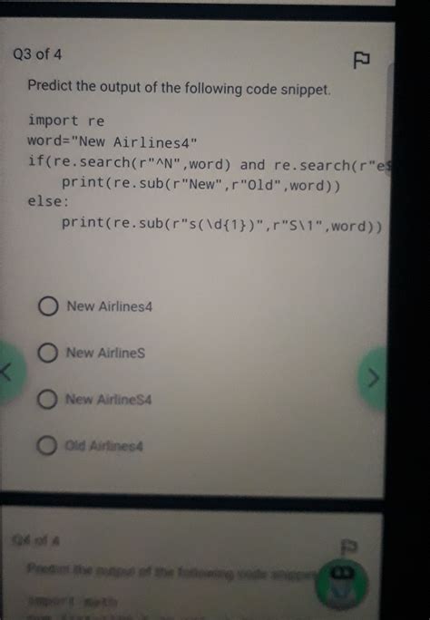 Predict The Output Of The Following Code Studyx