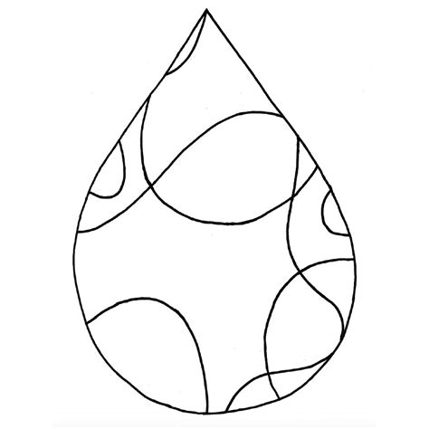 Free Abstract Teardrop Pattern More Delphi Glass