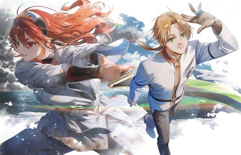 Shirotaka Mushoku Tensei Eris Boreas Greyrat Rudeus Greyrat Disc Cover