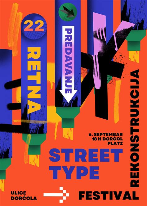 Street Art Festival Poster Collection Behance Стрит арт Плакат