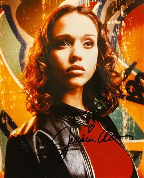 Dark Angel Jessica Alba Signed Photo