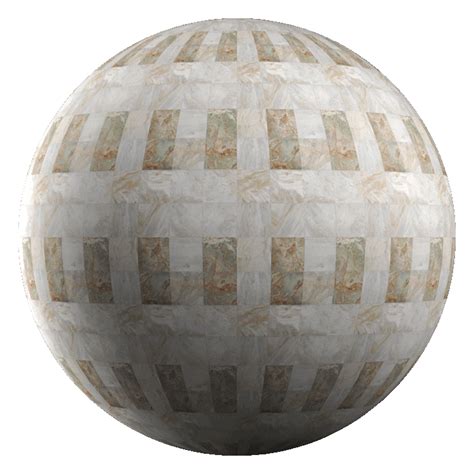 Glossy Square Marble Tile Pbr Texture A23d