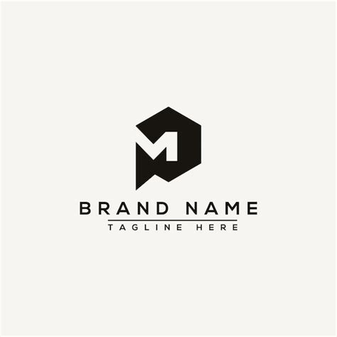 Premium Vector Pm Logo Design Template Vector Graphic Branding Element