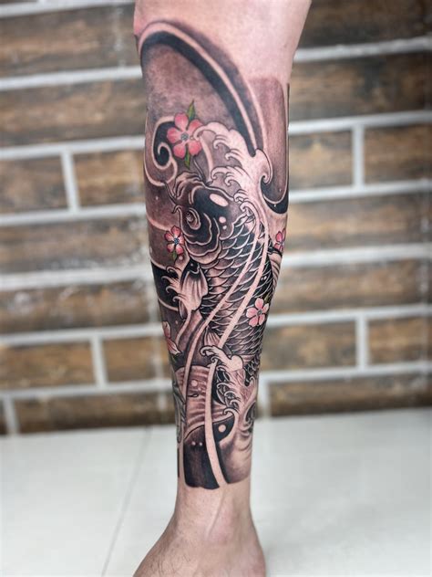 Lower Leg Tattoos For Guys