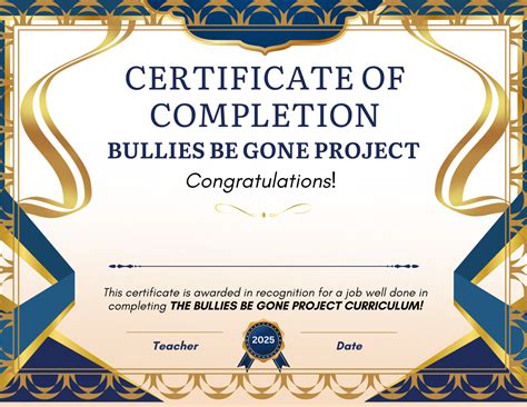 Certificate Of Completion Teachers Training Portal