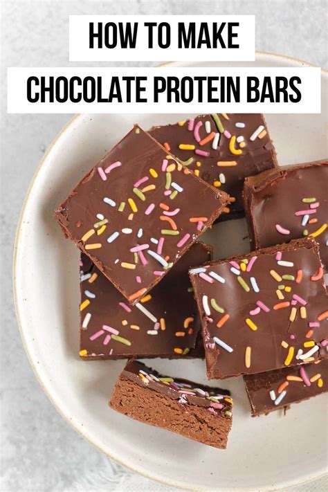 Chocolate Protein Bars Artofit