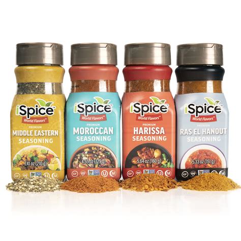 【んので】 Ispice 7 Pack World Flavour Seasoning Southern Laguna
