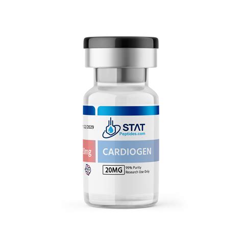 Cardiogen 20mg Cas 3918 84 1 Statpeptides