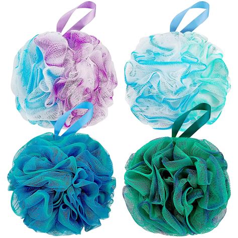 Shower Puff Loofah 75gpcs Extra Large Shower Puffs Shower Sponge
