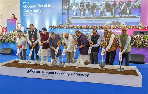 Tata Projects To Construct Micron Techs Chip Assembly Plant In Gujarat