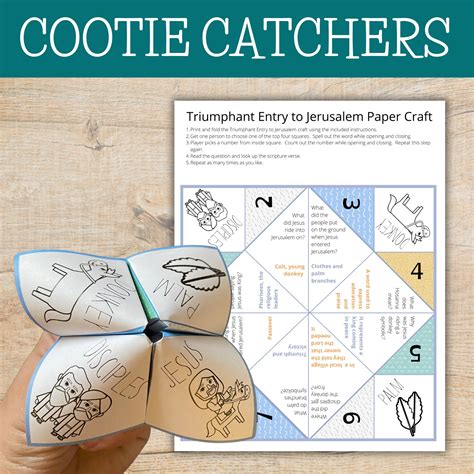 Cootie Catchers Stored Up Treasure