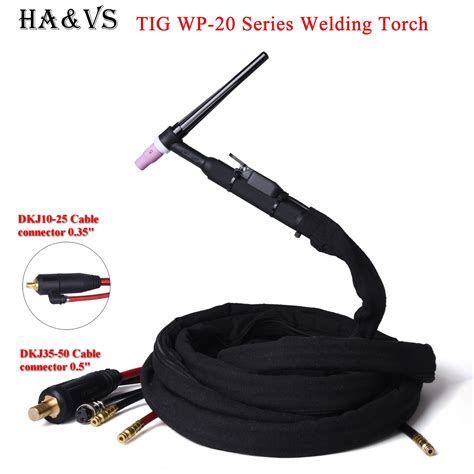Wp20 Wp20f Tig Torch Gas Electric Integrated Rubber Red Hose Kiwislove