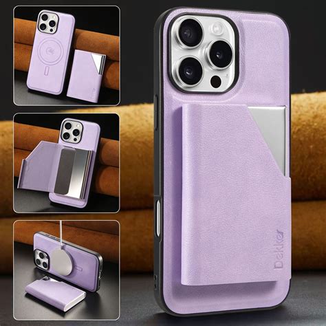 Compatible With Magsafe Wireless Charing For Iphone 14 Pro Wallet Case