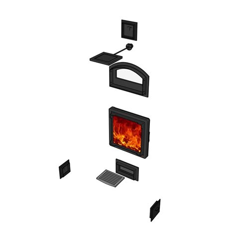 Masonry Heater Hardware Bundle Firespeaking