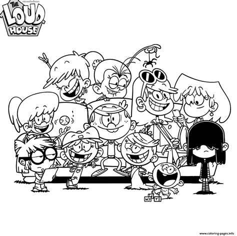 Loud House Bobby Coloring Pages Coloring Pages